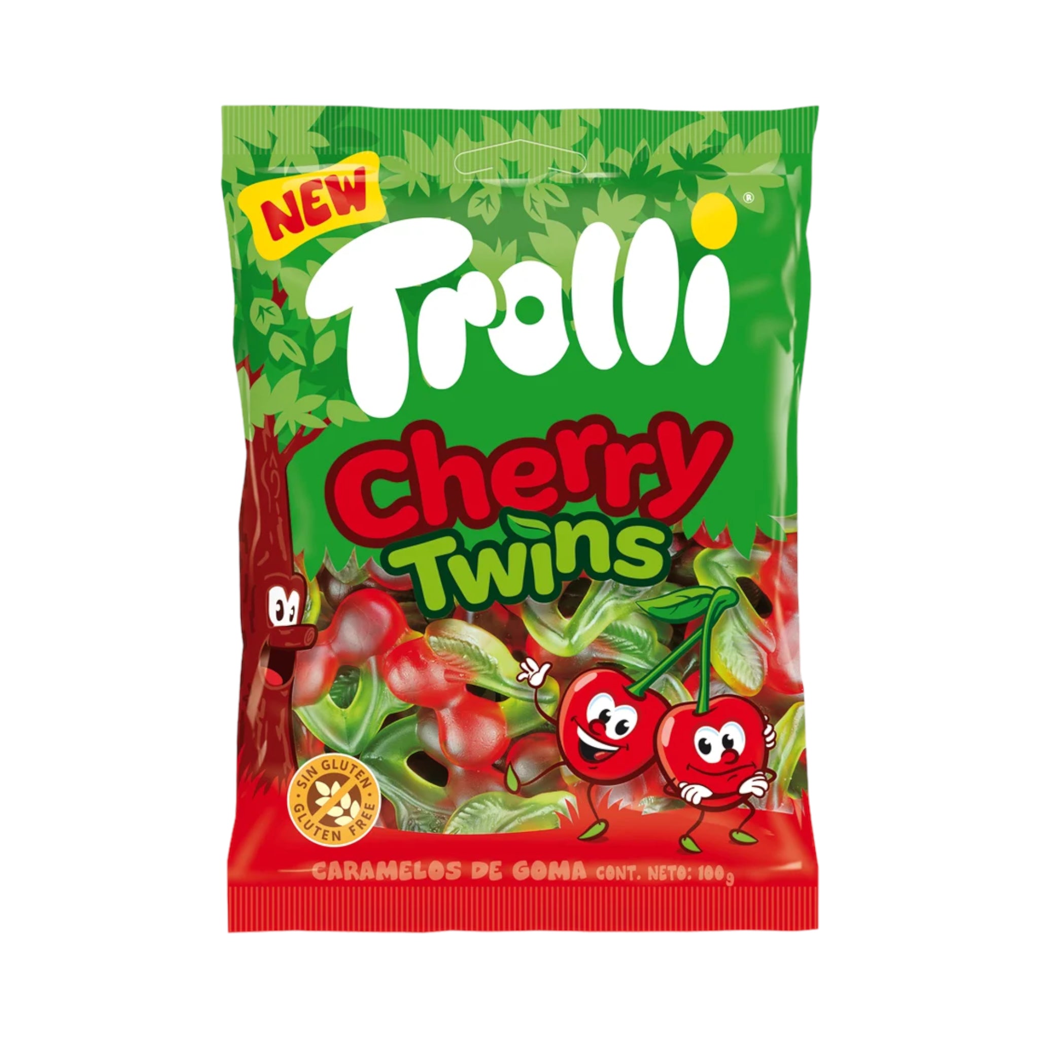 Trolli Cherry Twins - 100g – USA Bites