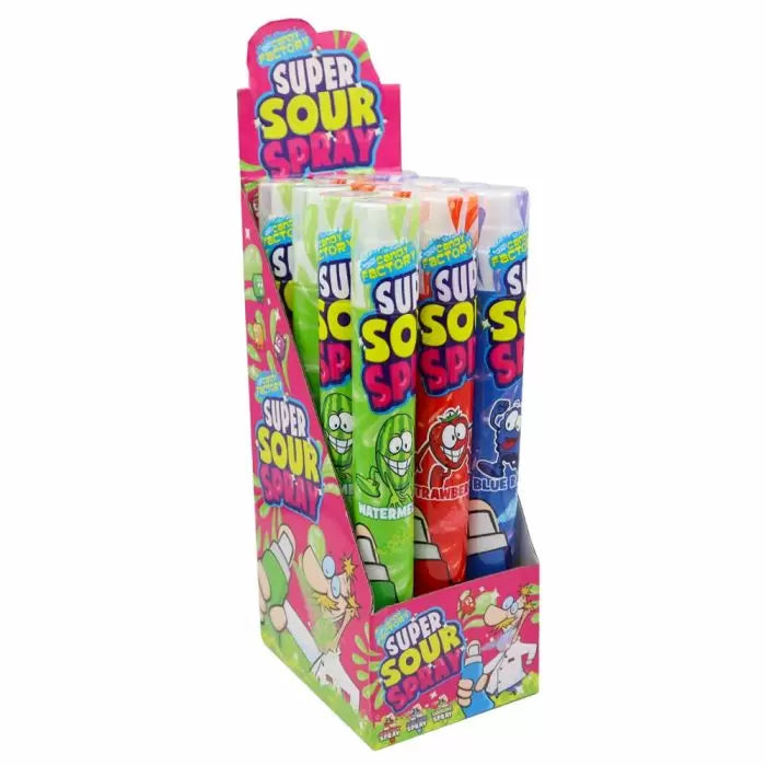 Crazy Candy Factory Super Sour Spray - 105ml – USA Bites