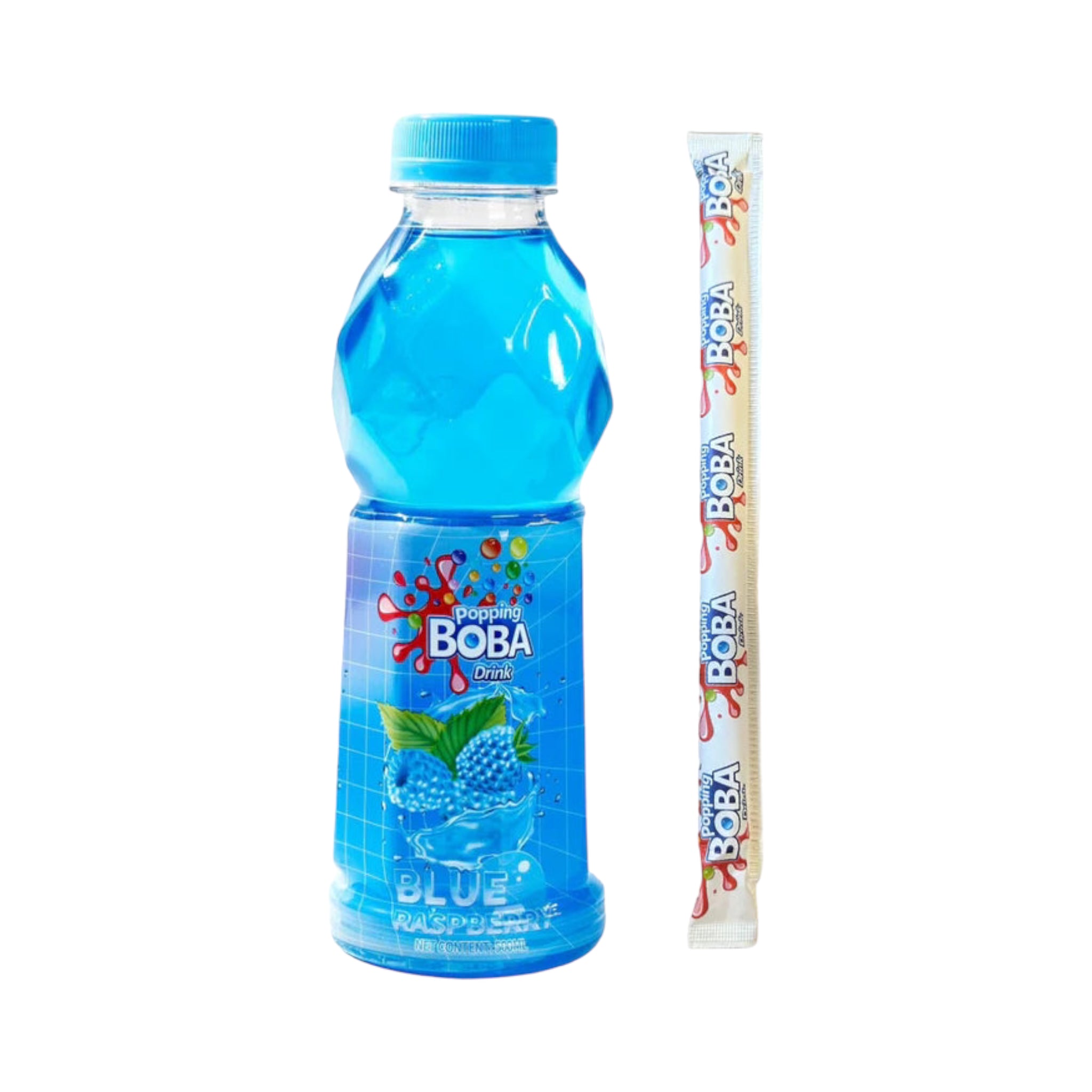 Popping Boba Drink Blue Raspberry - 500ml – USA Bites