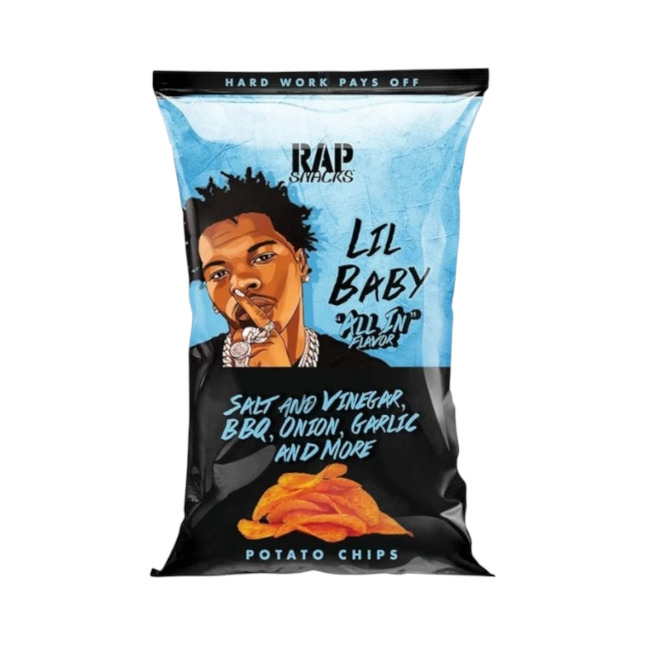 Rap Snacks Lil Baby All In Potato Chips - 71g (EU) – USA Bites