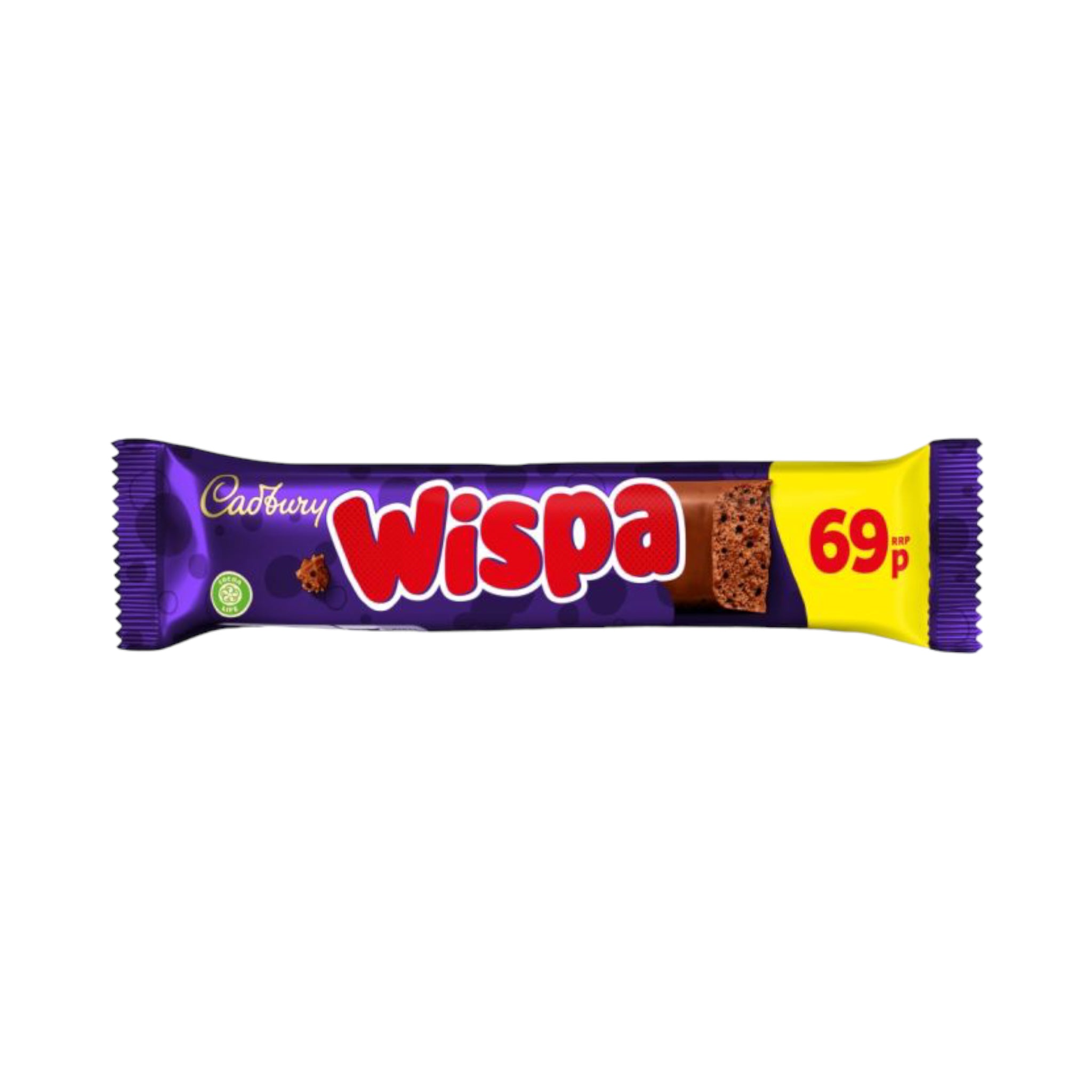 Cadbury Wispa Chocolate Bar - 36g (PMP 69p) – USA Bites