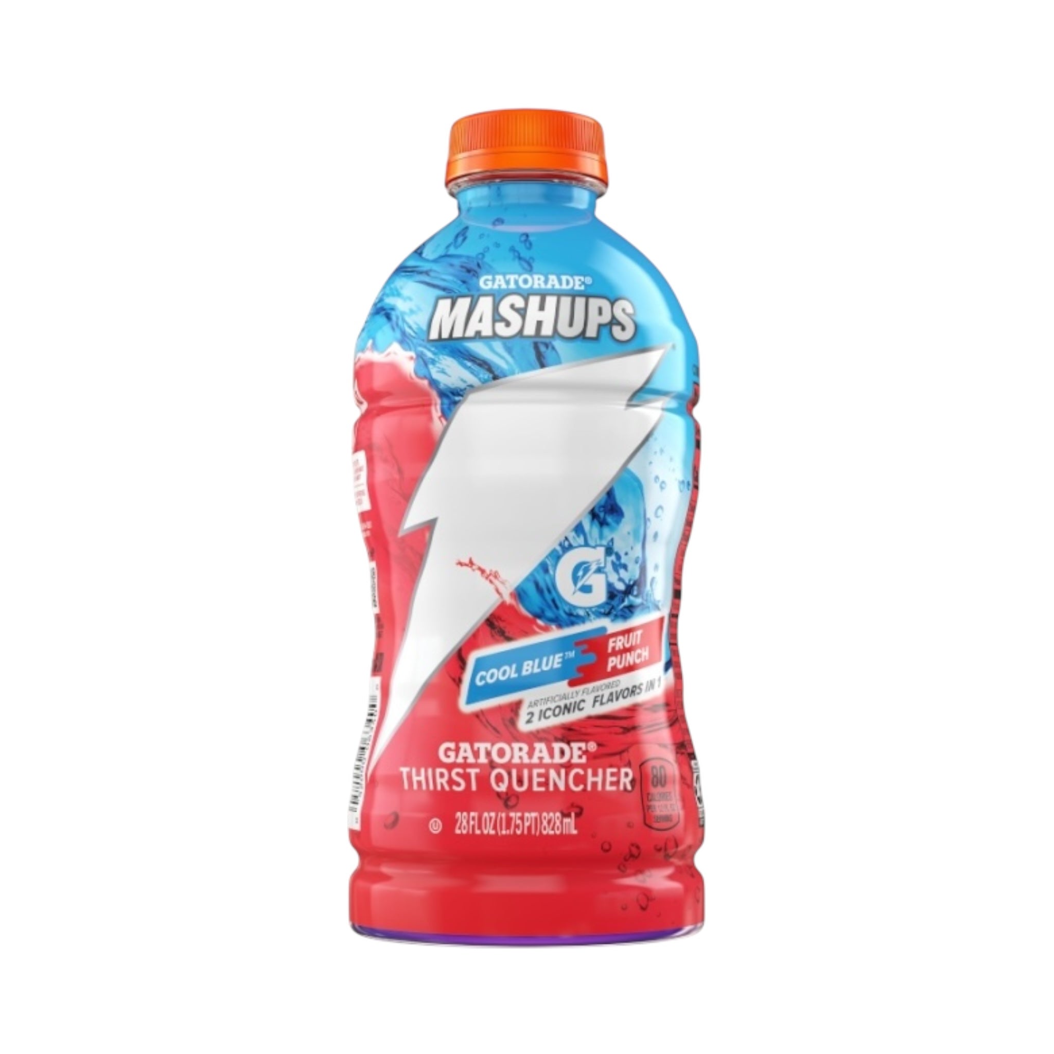 Gatorade Thirst Quencher Mashups Cool Blue Fruit Punch - 28oz (828ml ...