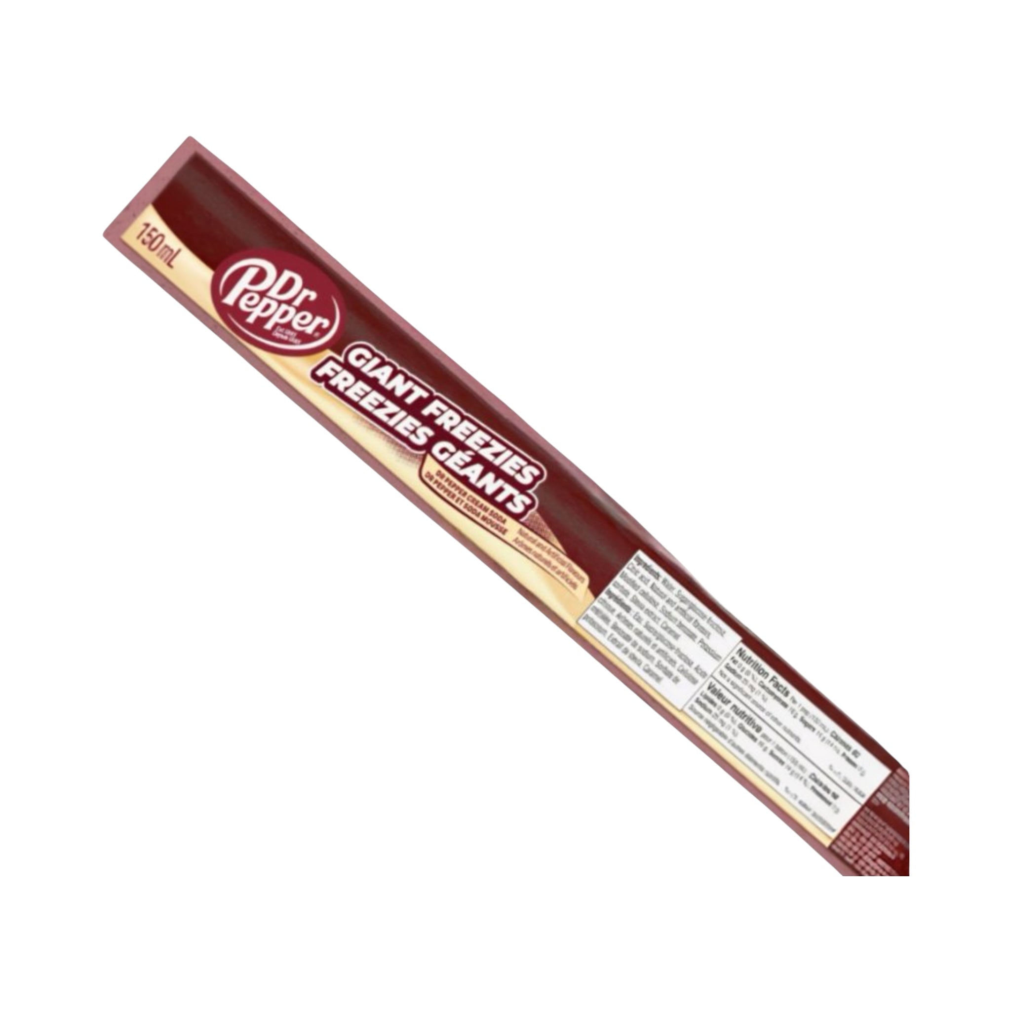 Dr Pepper & Cream Soda Giant Freezies - 150ml [Canadian] – USA Bites