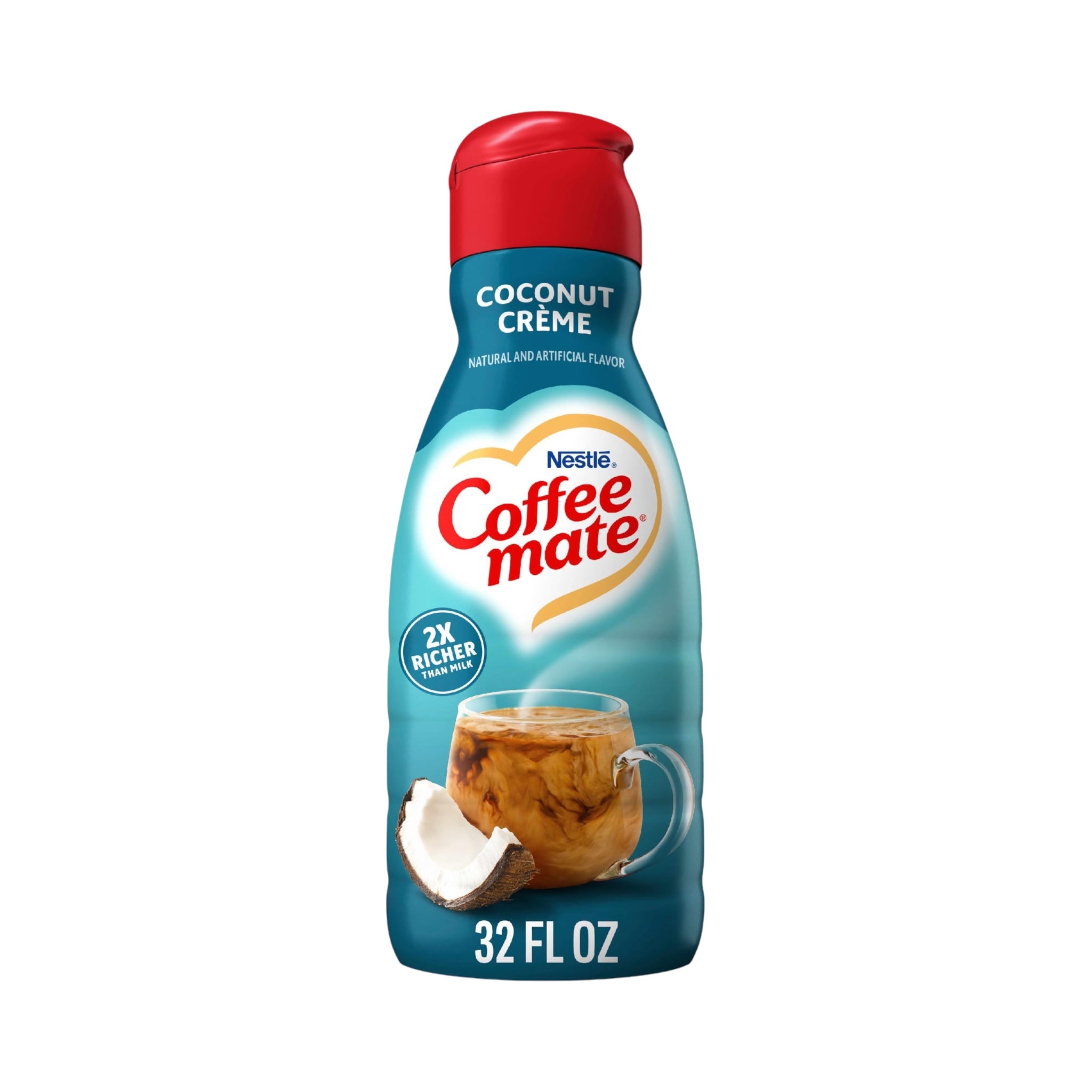 Coffee Mate Coconut Creme Liquid Creamer - 32oz (946ml) – USA Bites
