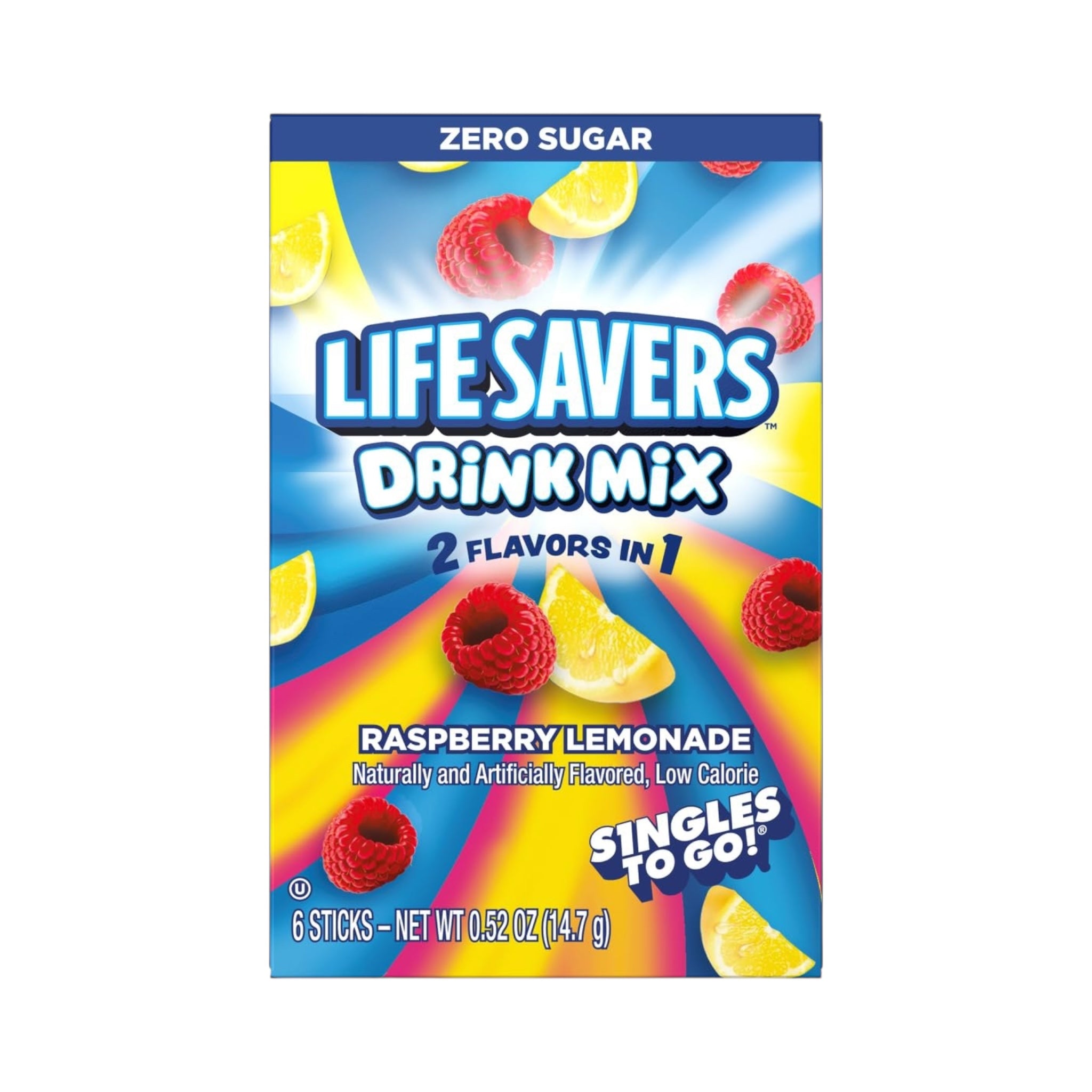 Lifesavers Singles to go Raspberry Lemonade - 0.52oz (14.7g) – USA Bites