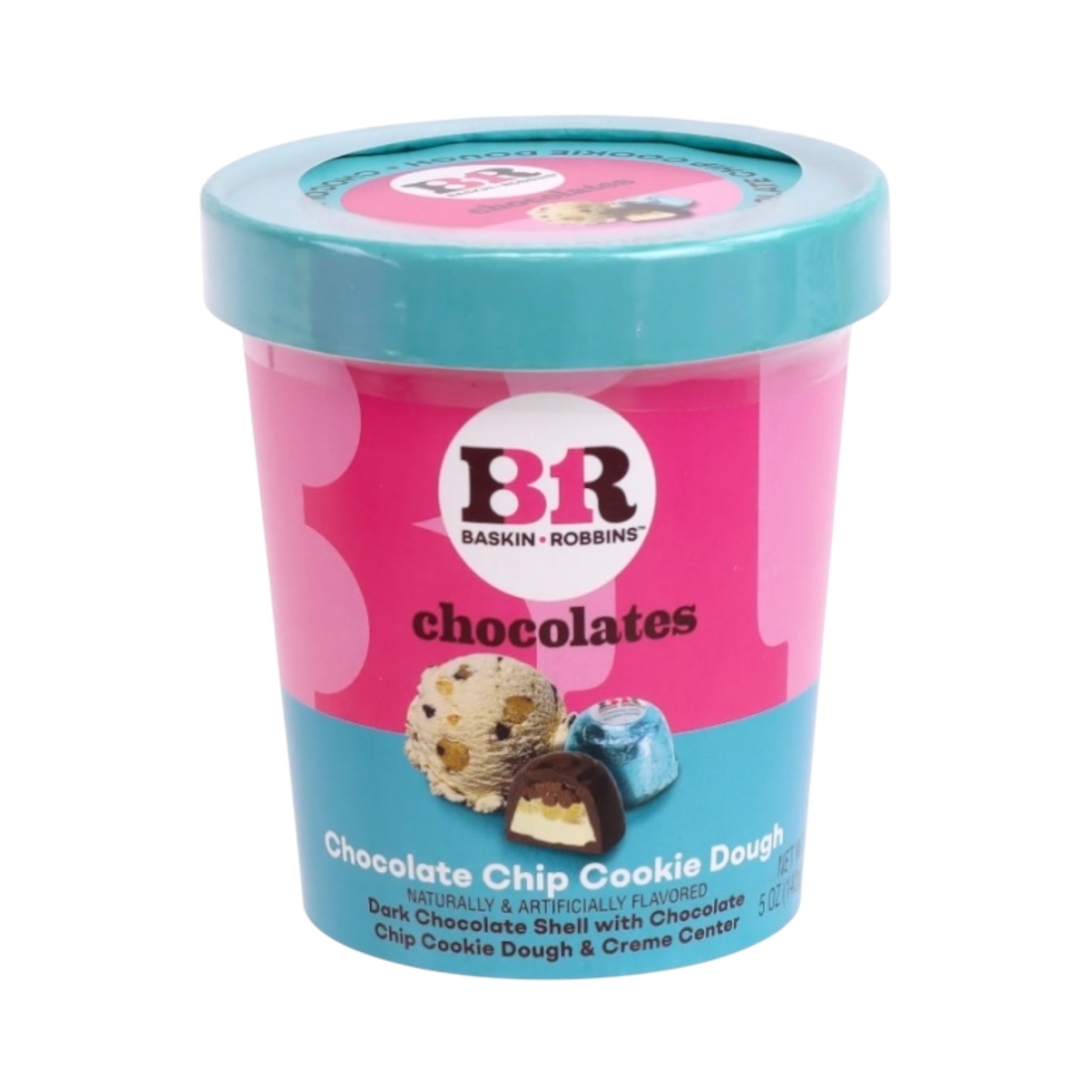 Baskin Robbins Chocolates Chocolate Chip Cookie Dough - 5oz (142g ...