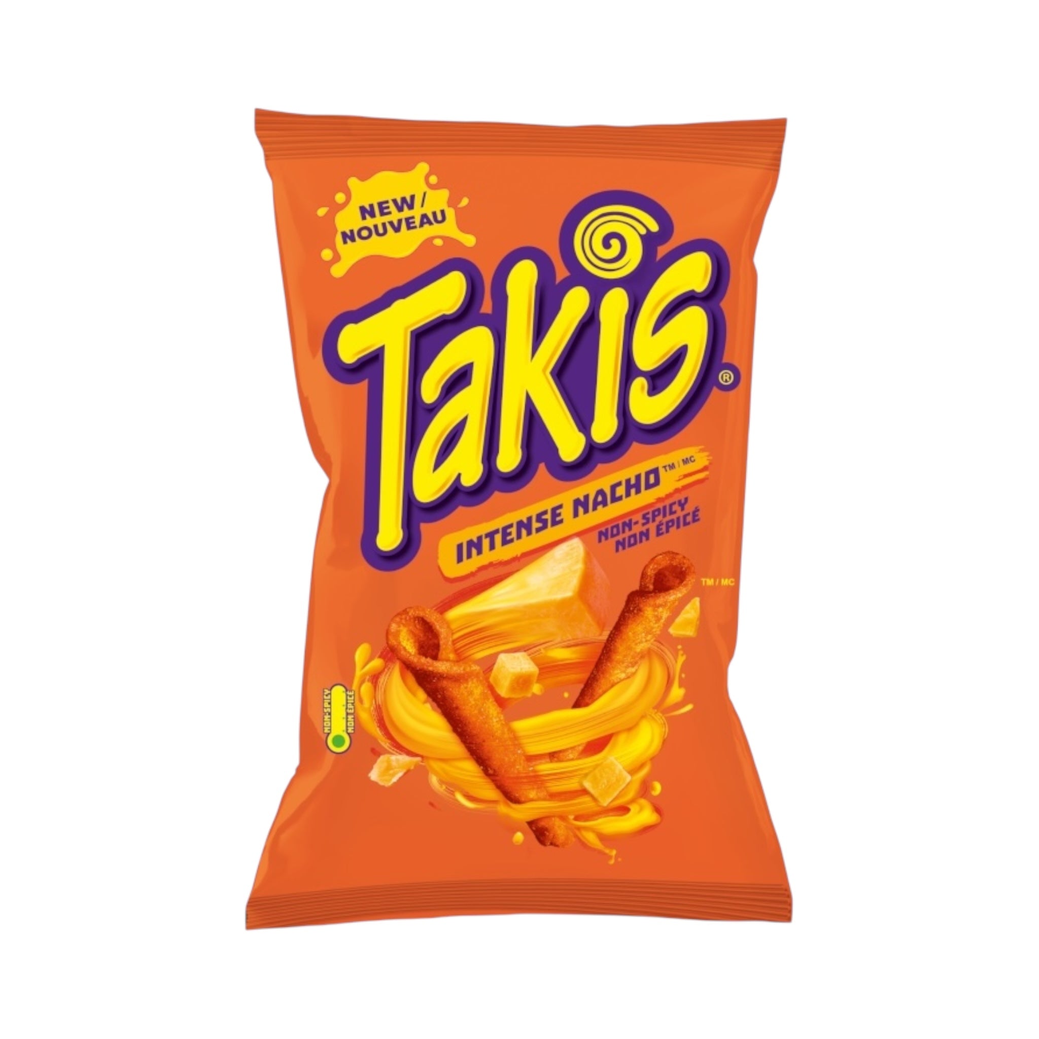 Takis Intense Nacho (Cheese) - 80g [Canadian] – USA Bites