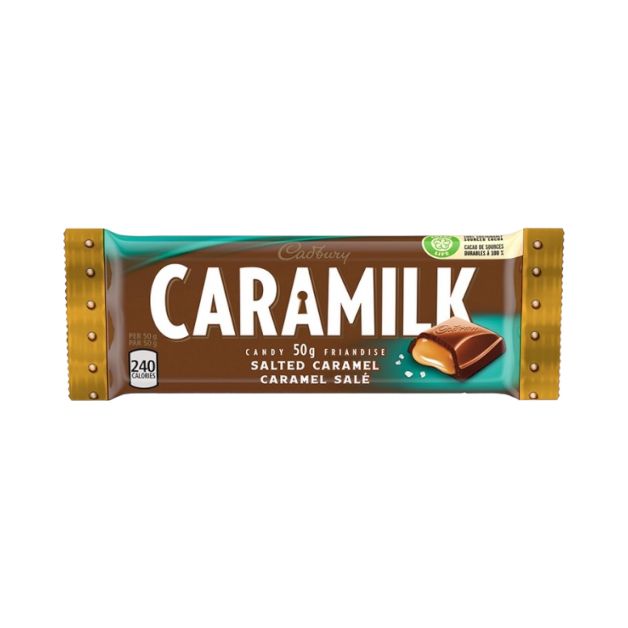 Cadbury Caramilk Salted Caramel - 50g [Canadian] – USA Bites