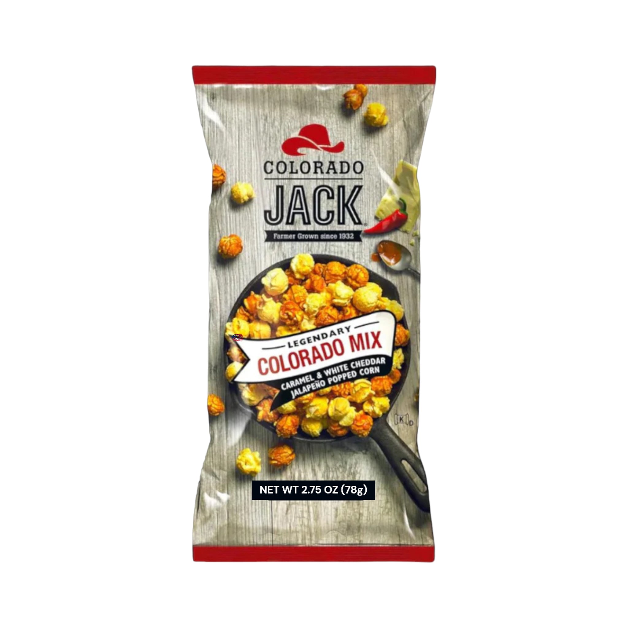 Colorado Jack Mix Caramel & White Cheddar Jalapeno Popcorn - 2.75oz (7 ...