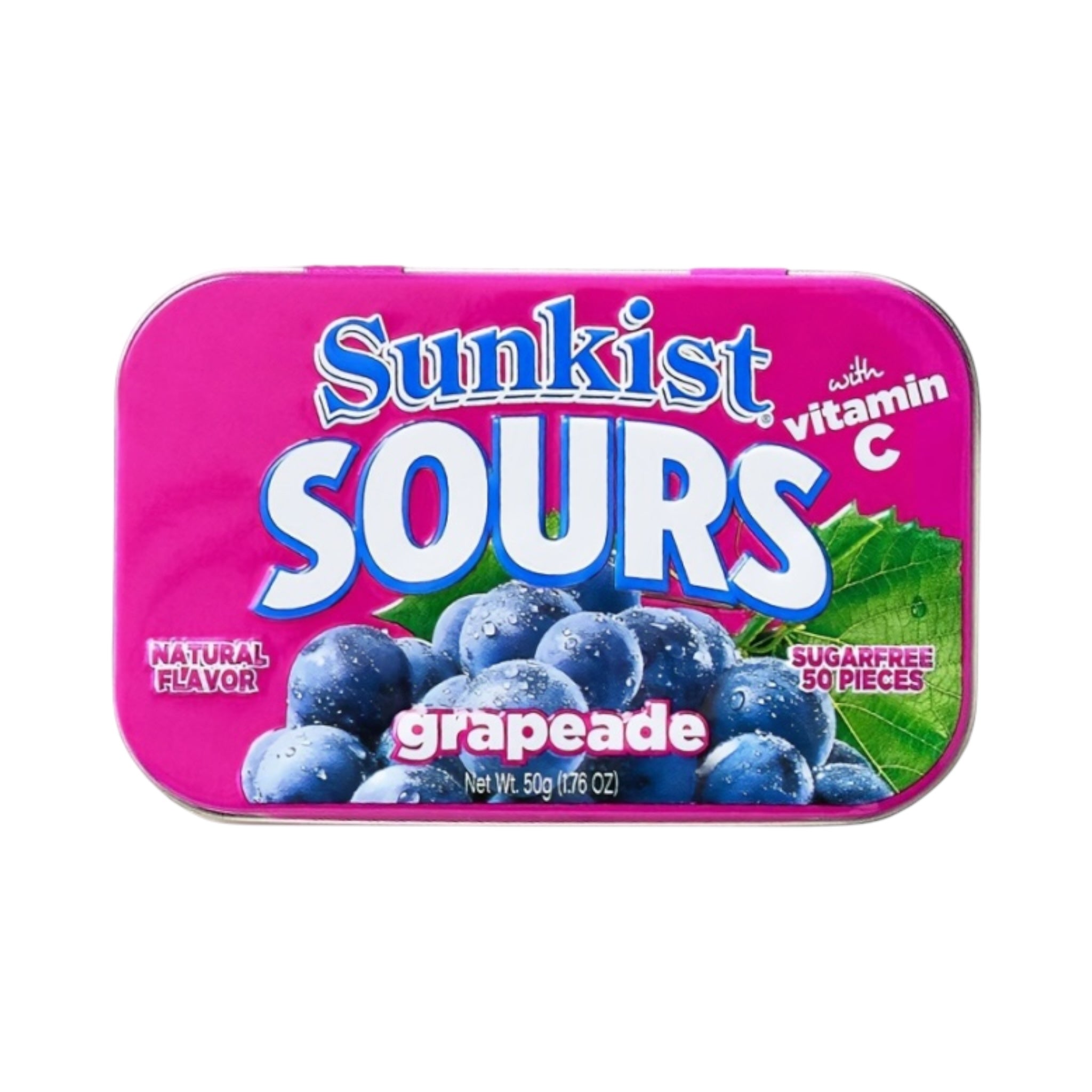 Sunkist Sours - Grapeade - 1.76oz (50g) [Canadian] – USA Bites