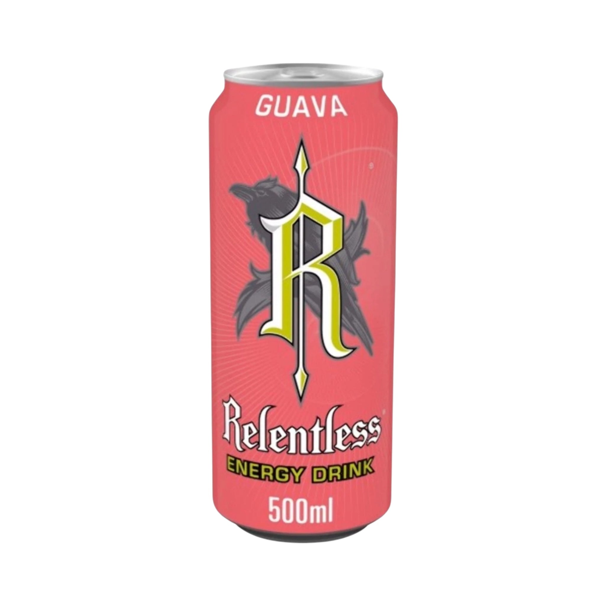 Relentless Energy Drink Guava - 500ml (PMP £1) – USA Bites