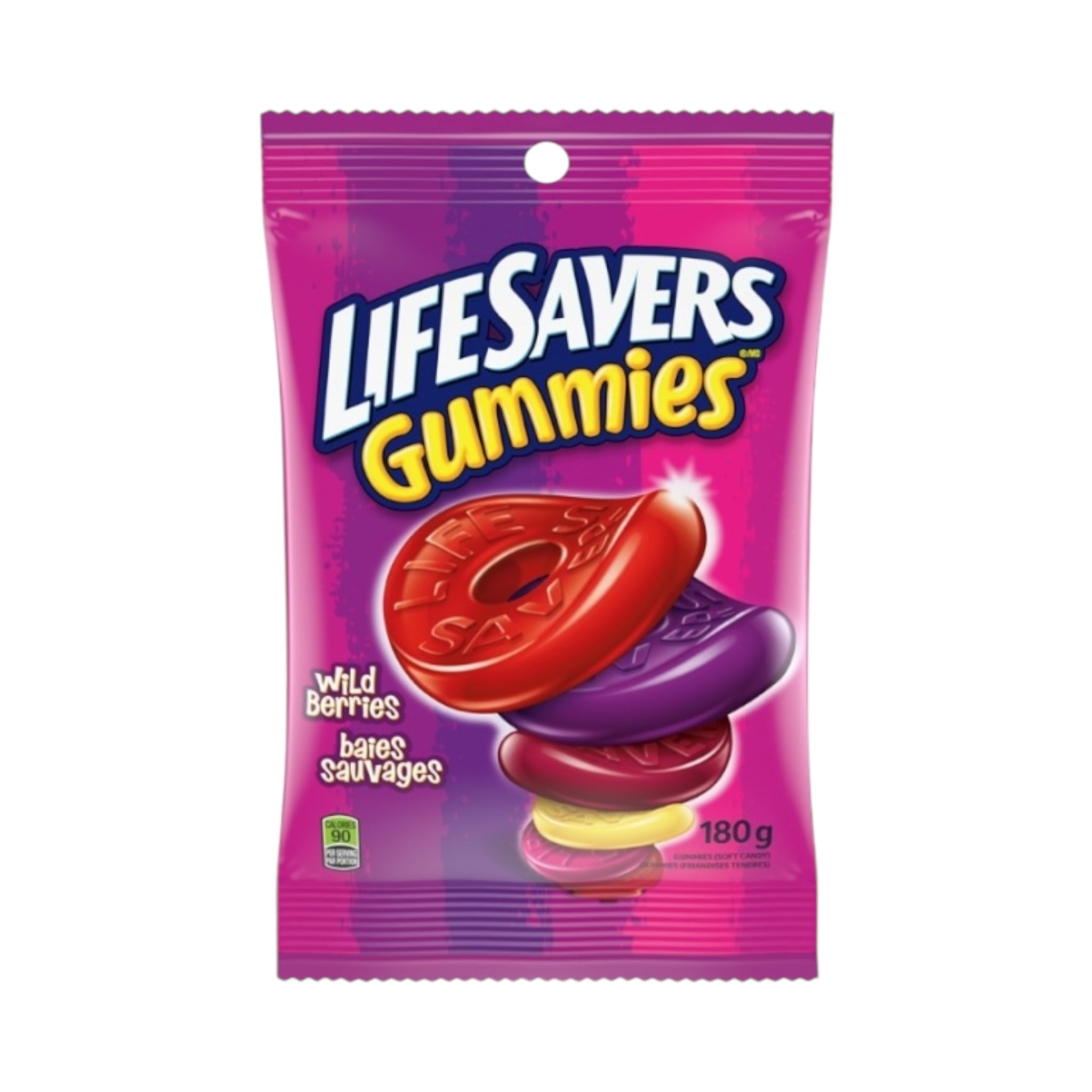 Life Savers Gummies Wild Berry - 180g [Canadian] – USA Bites