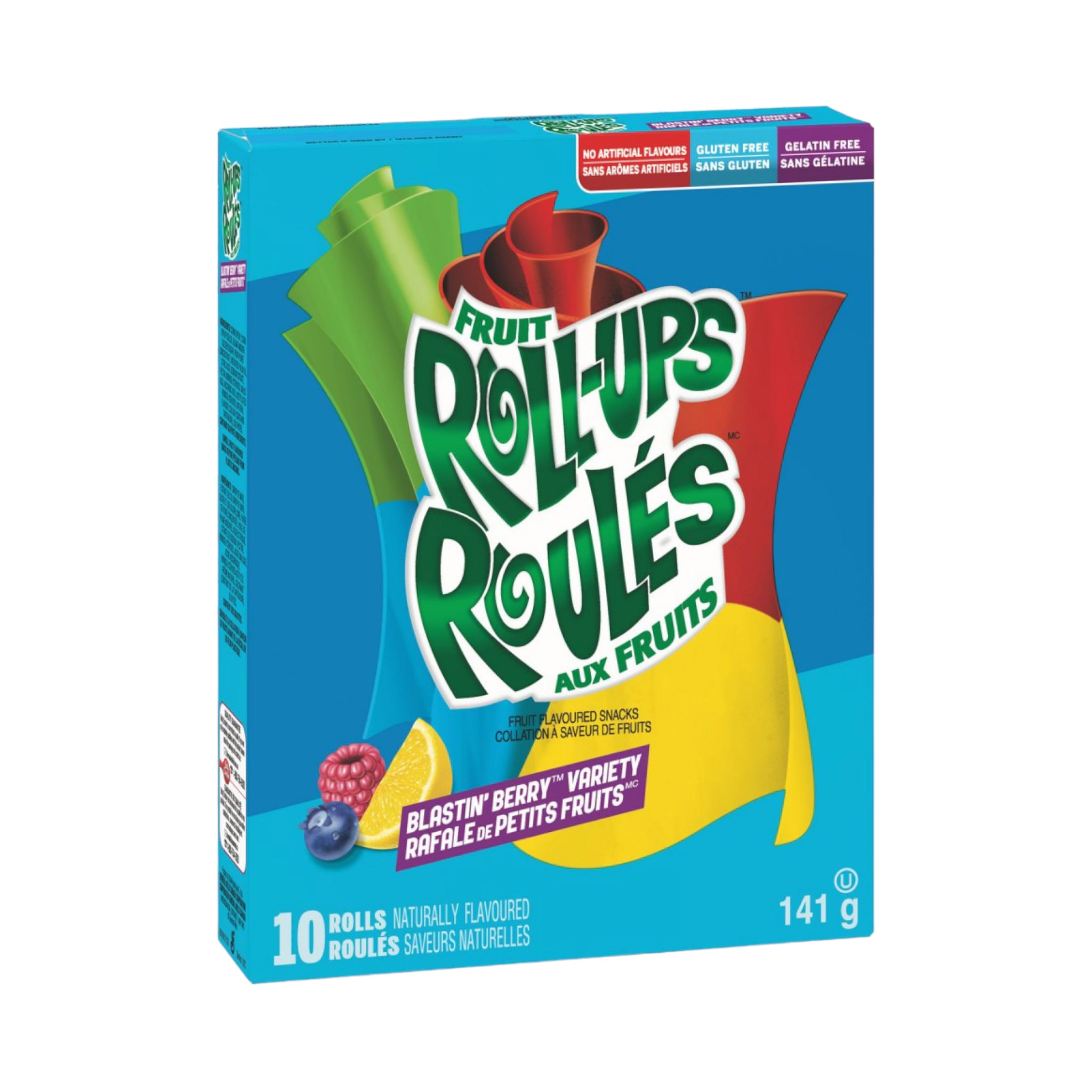 Fruit Roll-Ups Blastin' Berry Variety Pack 141g (CAN) – USA Bites