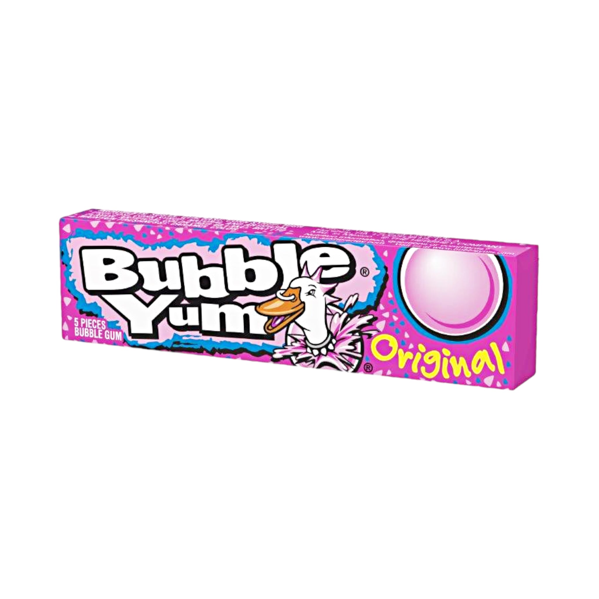Bubble Yum Original 5-Piece - 1.4oz (39.6g) – USA Bites