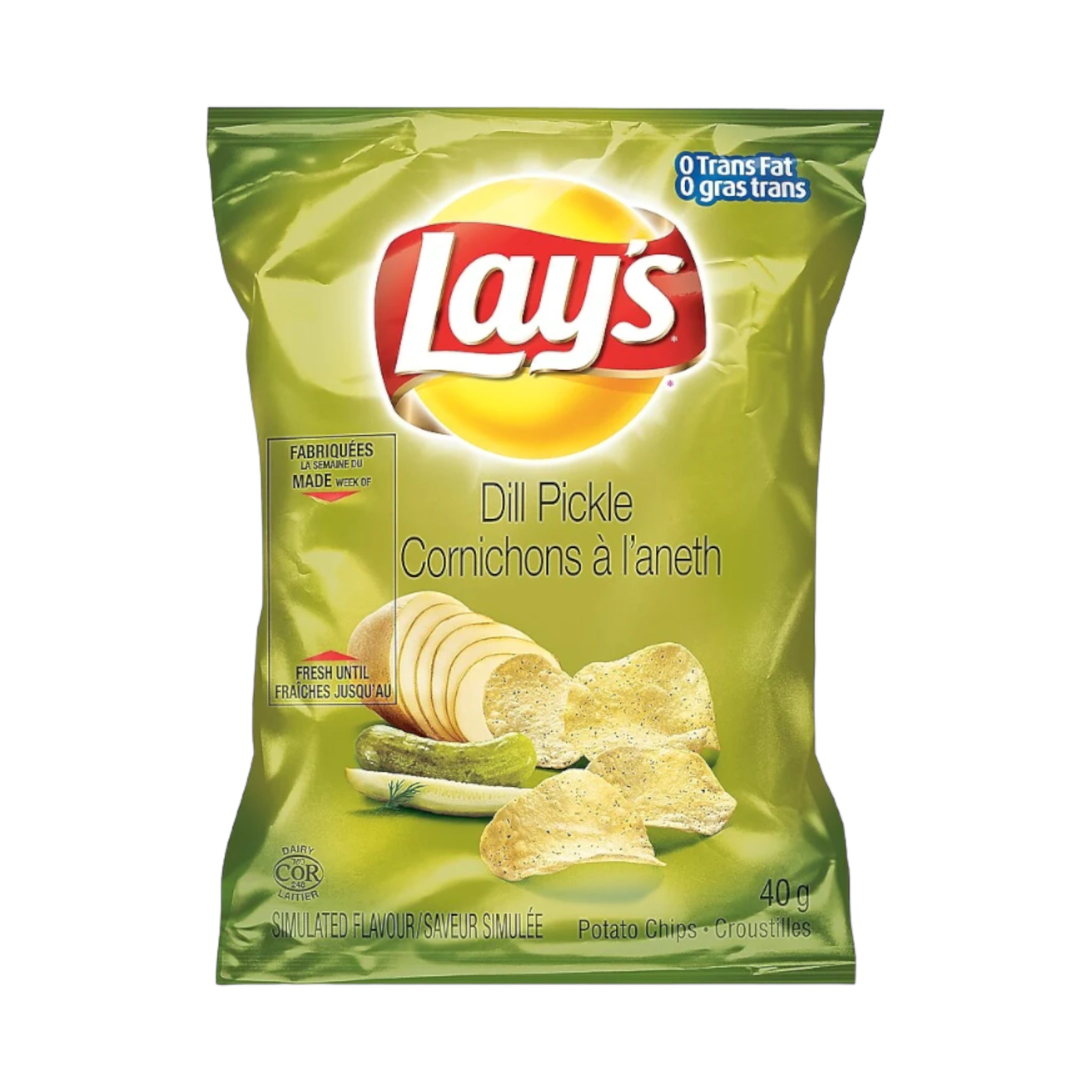 Lay's Dill Pickle - 40g [Canadian] – USA Bites