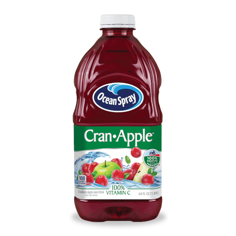 Ocean Spray Cran-Apple Juice - 64oz (1.89L) – USA Bites